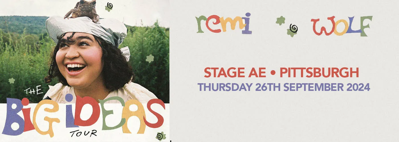 Remi Wolf Tickets | 26 September 2024 | Stage AE
