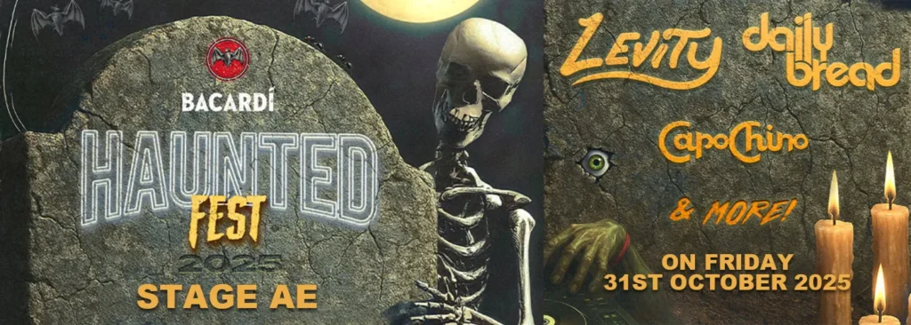 Haunted Fest Tickets | 31 October 2025 | Stage AE